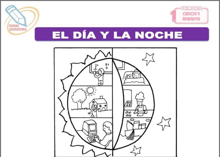 Ciencia y Ambiente para Primero de Primaria - Fichas Educativas